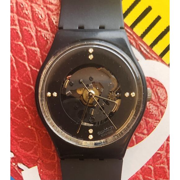 Swatch | Accessories | Rare Vintage 986 Swatch Watch Limelight Ii With ...